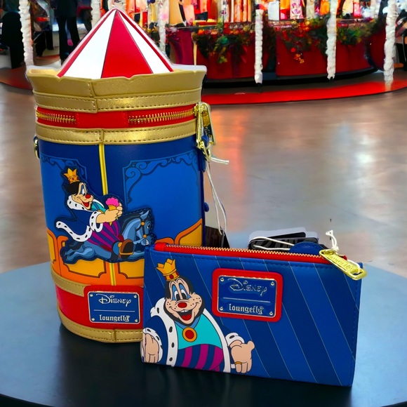Loungefly | Bags | Disney Brave Little Tailor Carousel Crossbody Matching Flap Wallet | Poshmark